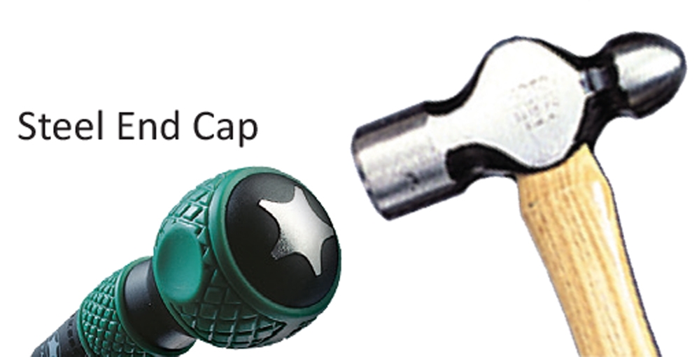 6 piece Ball Grip Screwdriver, Shank through handle, JIS | Abbeon